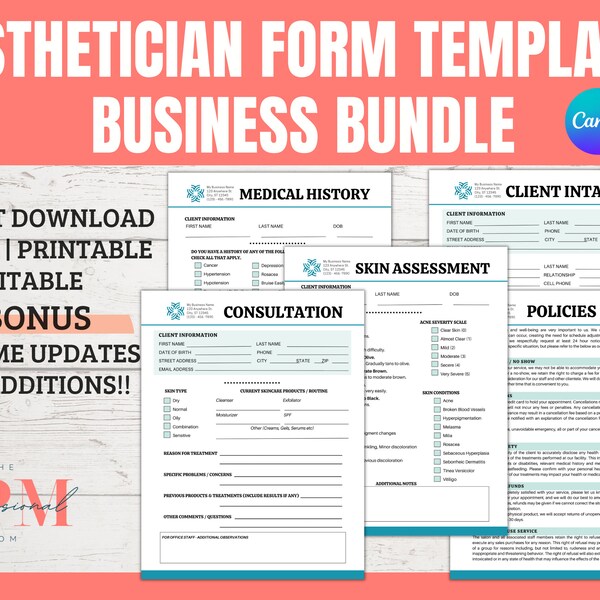 Skin Assessment Form - Etsy