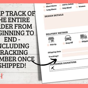 Custom Sign Order Form Editable Template, Canvas and Wood Sign Order ...