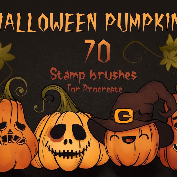 Pumpkin Stamp - Etsy