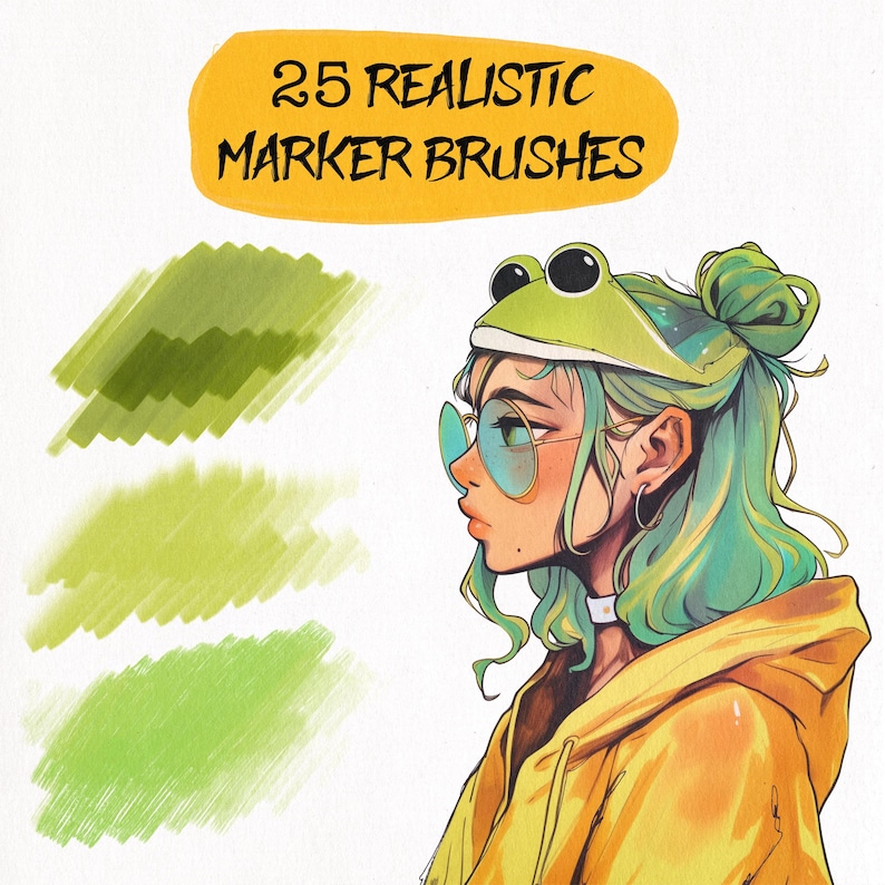 Realistic Marker Brushes for Procreate App (brushset) - Etsy