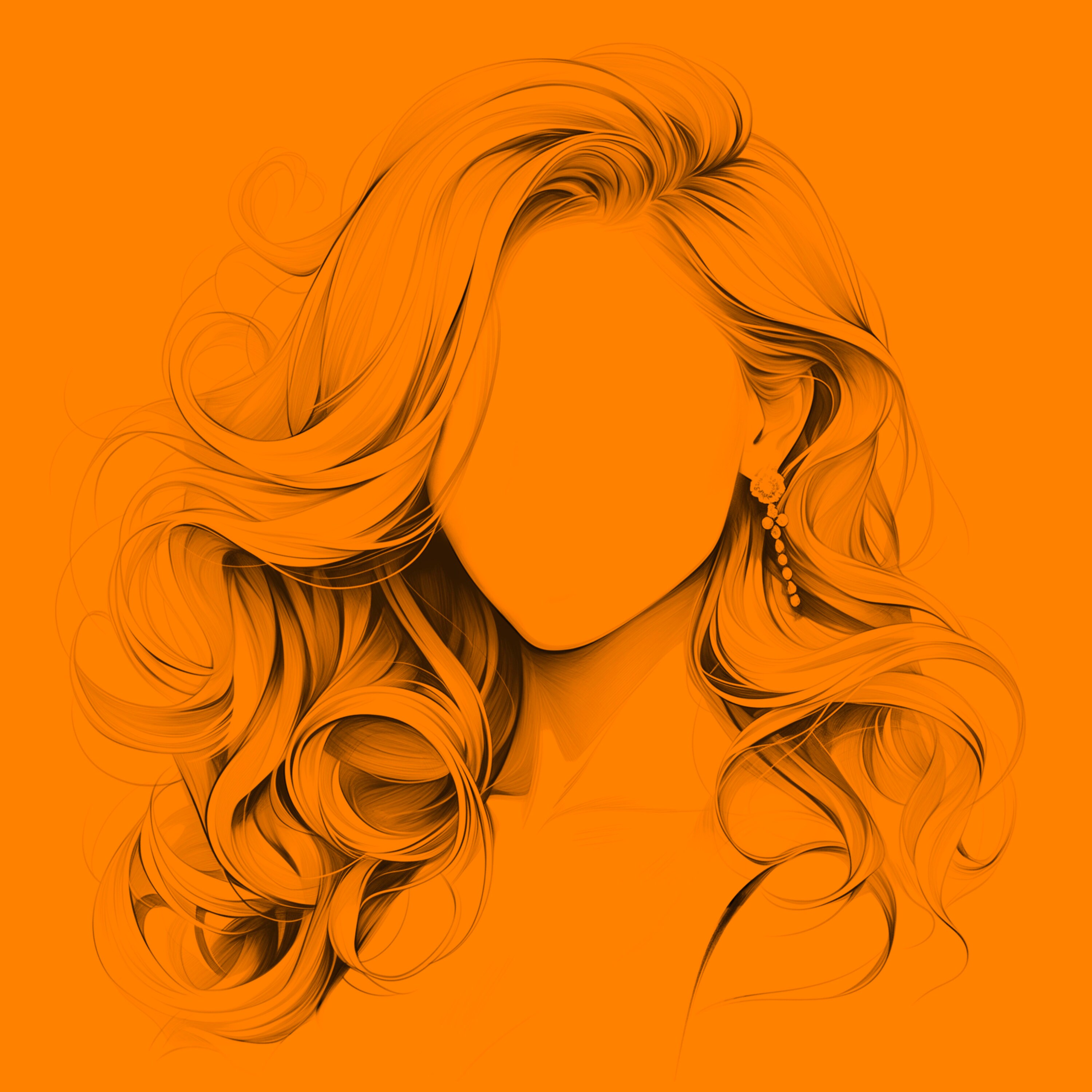 230 Hairstyle Stamp Brushes for Procreate, Procreate, Procreate Stamp ...