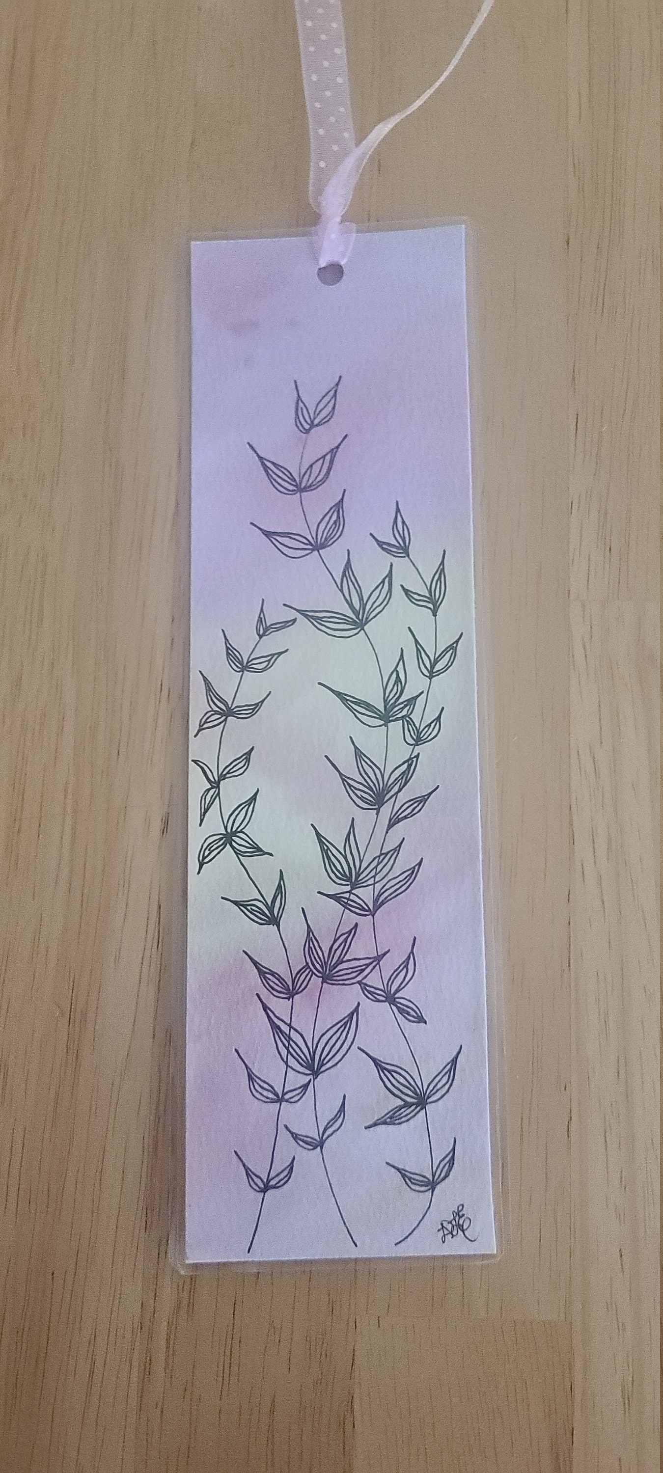 Hand Painted Watercolor Bookmarks - Etsy
