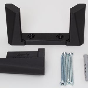 Slanted Angled Adjustable • Violin Wall Mount • Hook Bracket Holder ...