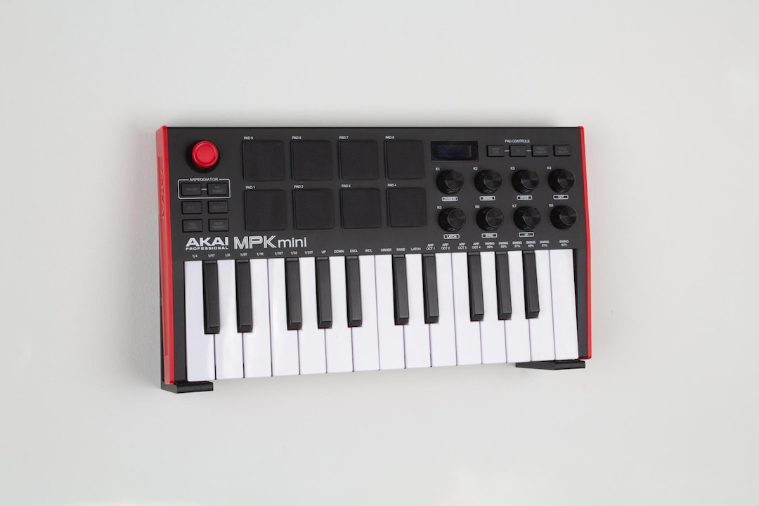 AKAI MPK Mini MIDI Keyboard Wall Mount • Display Rack - Etsy