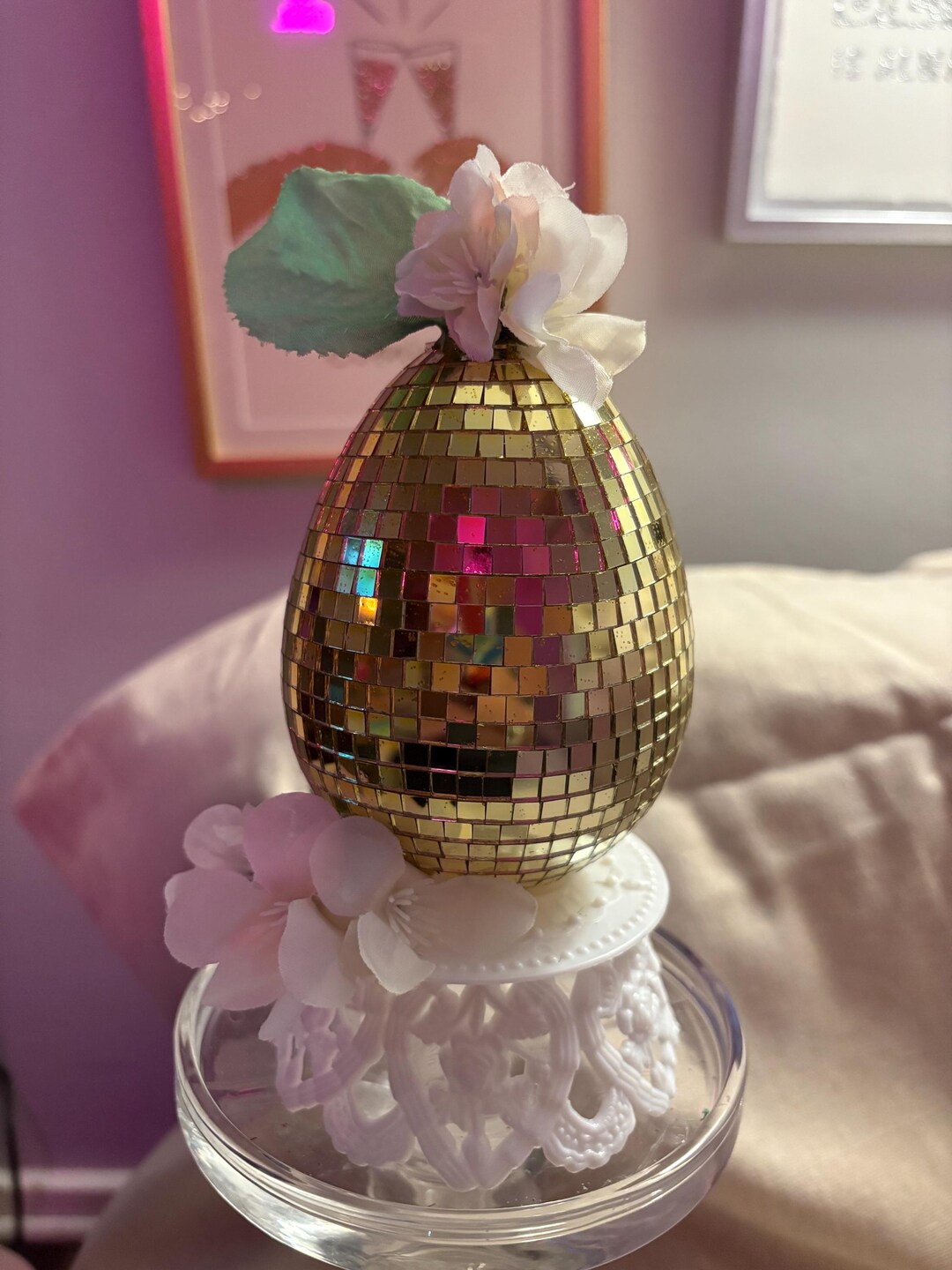 Disco Pear Cake Topper - Etsy
