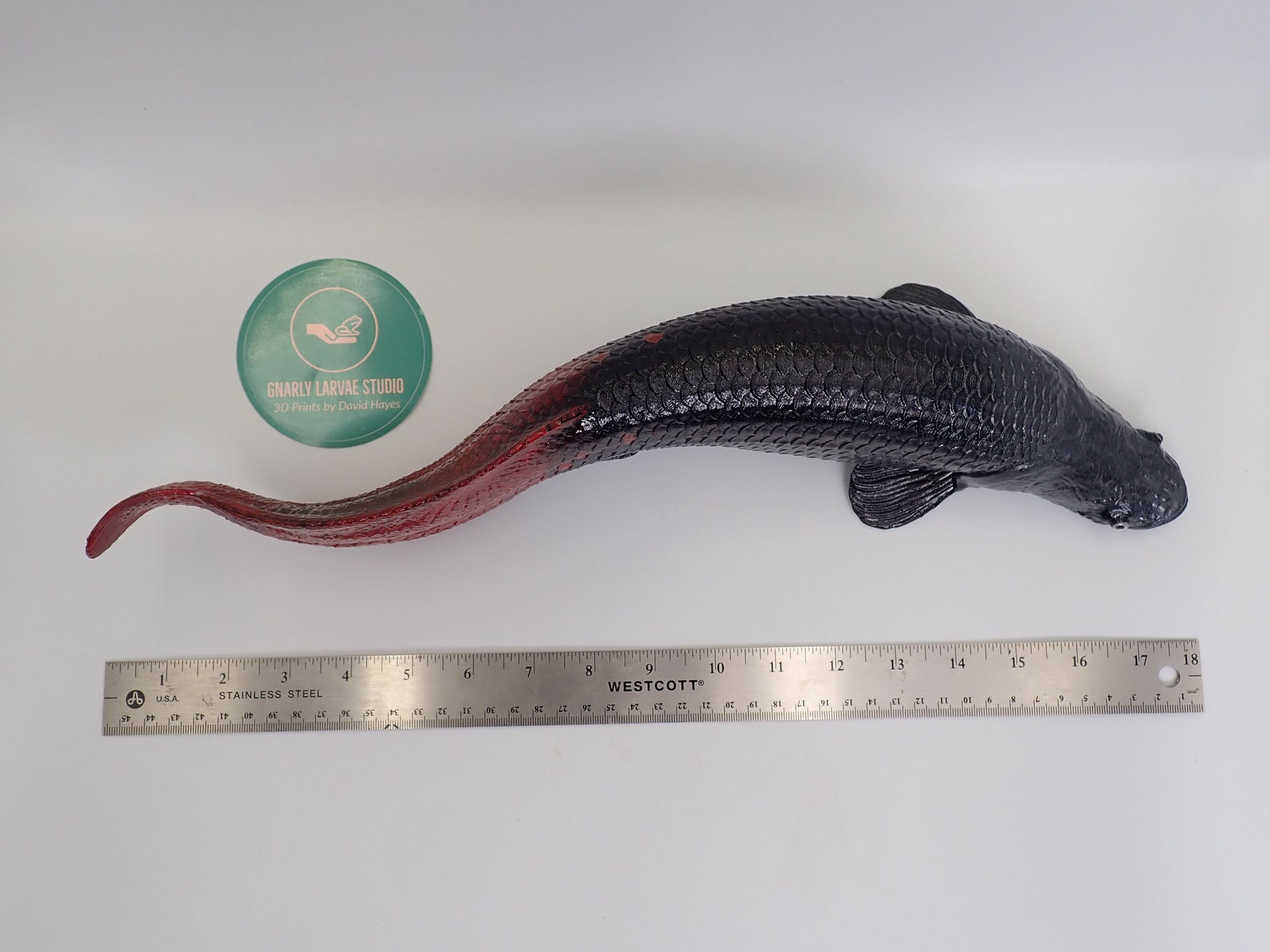 Arapaima, Pirarucu, 3D Printed and Hand Painted Model, 18in - Etsy