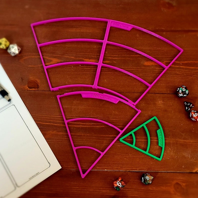 Spell AOE Templates Dnd Area Of Effect Dungeons And Etsy Hong Kong