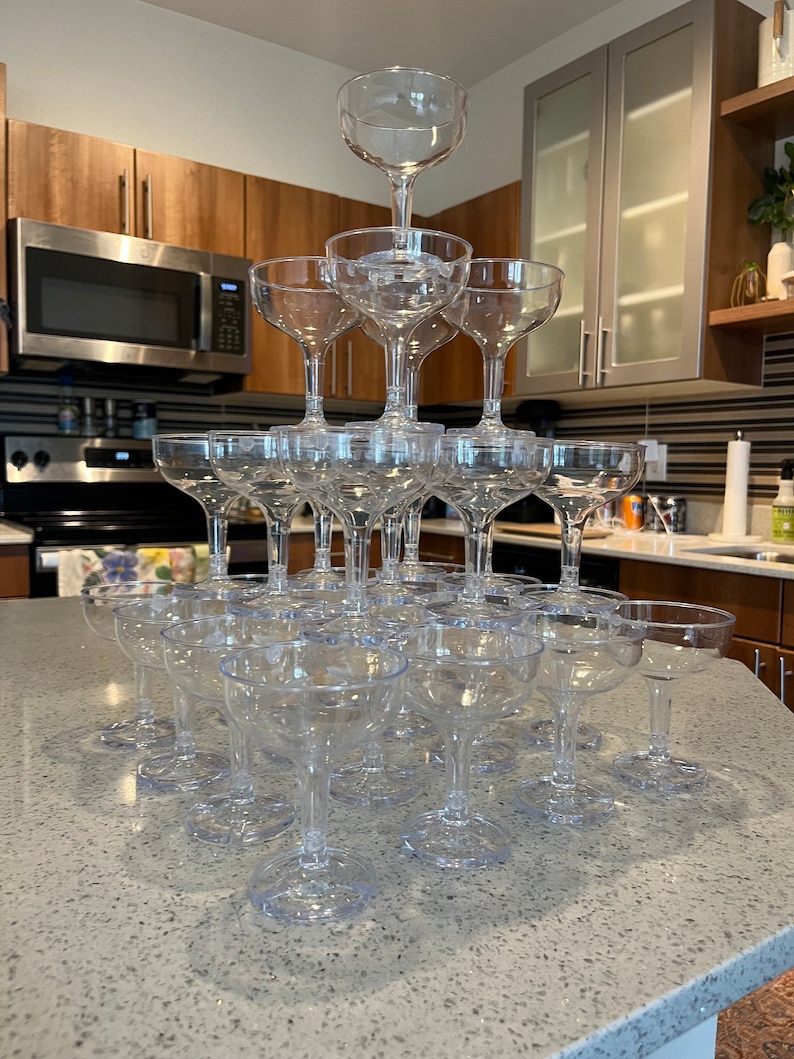 Acrylic Champagne Tower (assembled) - Etsy