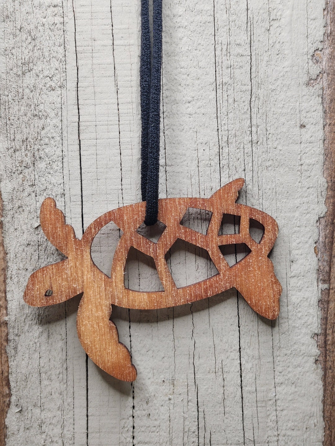 Sea Turtle Car Air Freshener Wood Diffuser Refillable Eco-friendly - Etsy