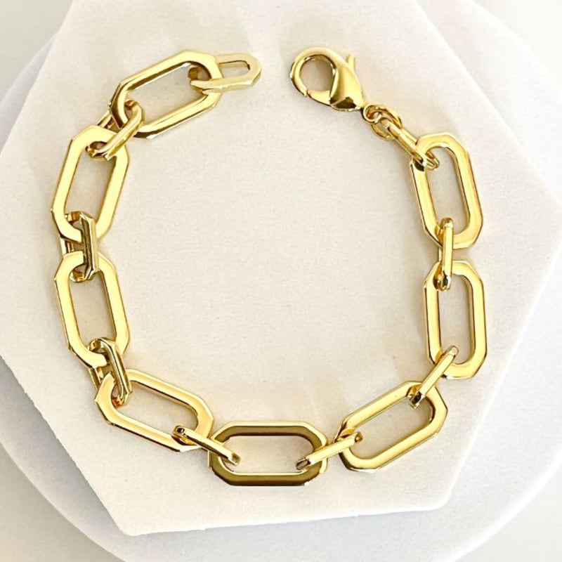 Gold Bracelet 24k Dainty - Etsy