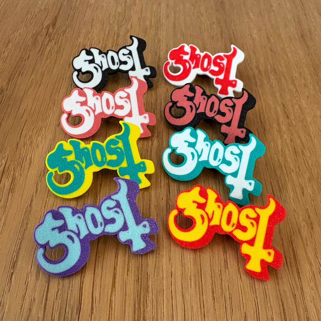 GHOST Band - Satanic Panic Logo Pin - Etsy