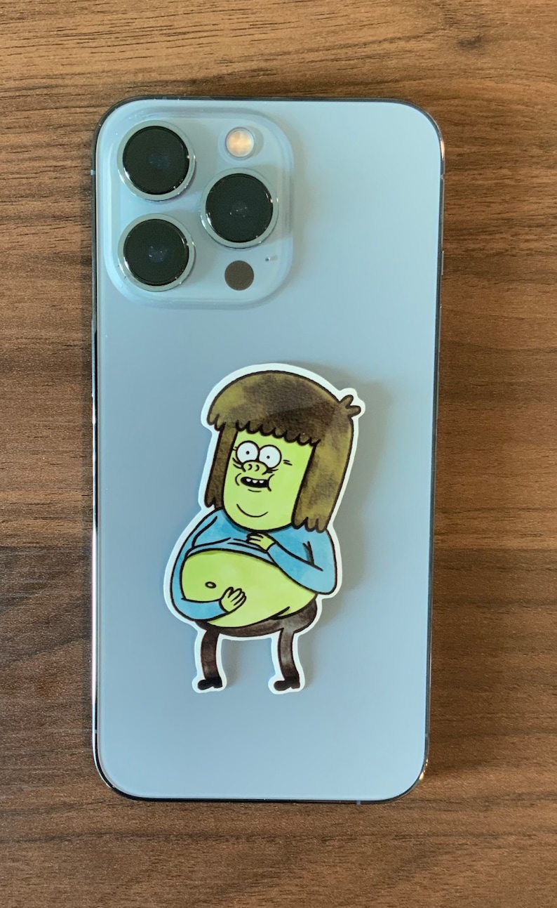 Muscle Man Regular Show Vinyl Sticker - Etsy