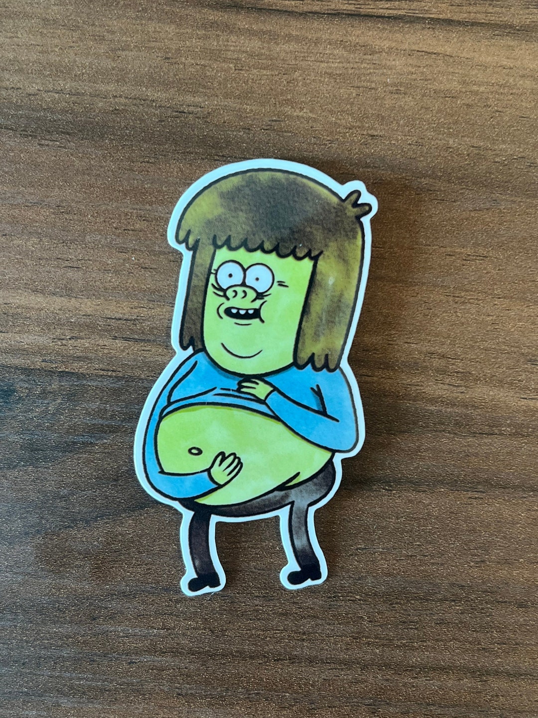Muscle Man - Regular Show Vinyl Sticker - Etsy