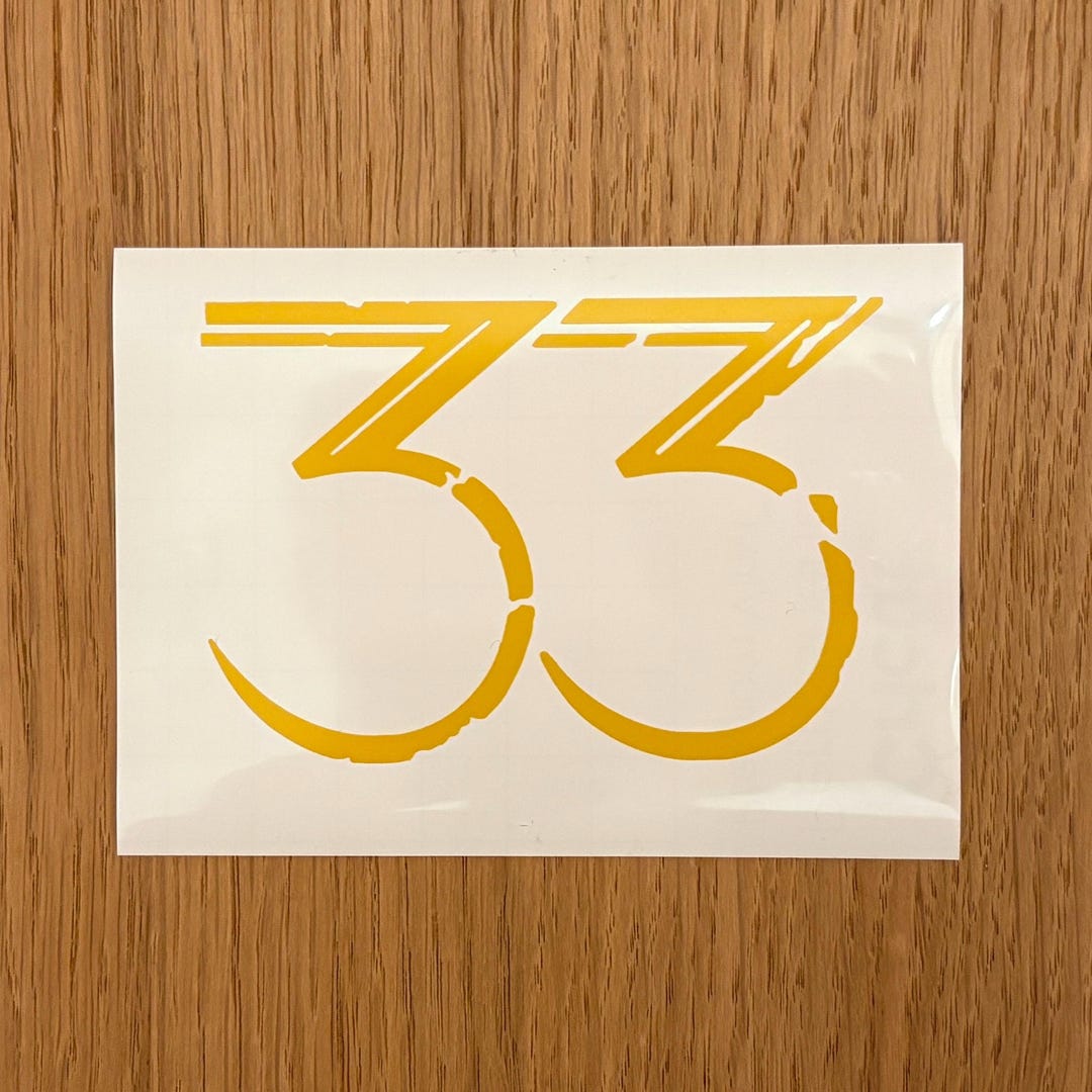 Clair Obscur: Expedition 33 Number Symbol Vinyl Decal - Etsy