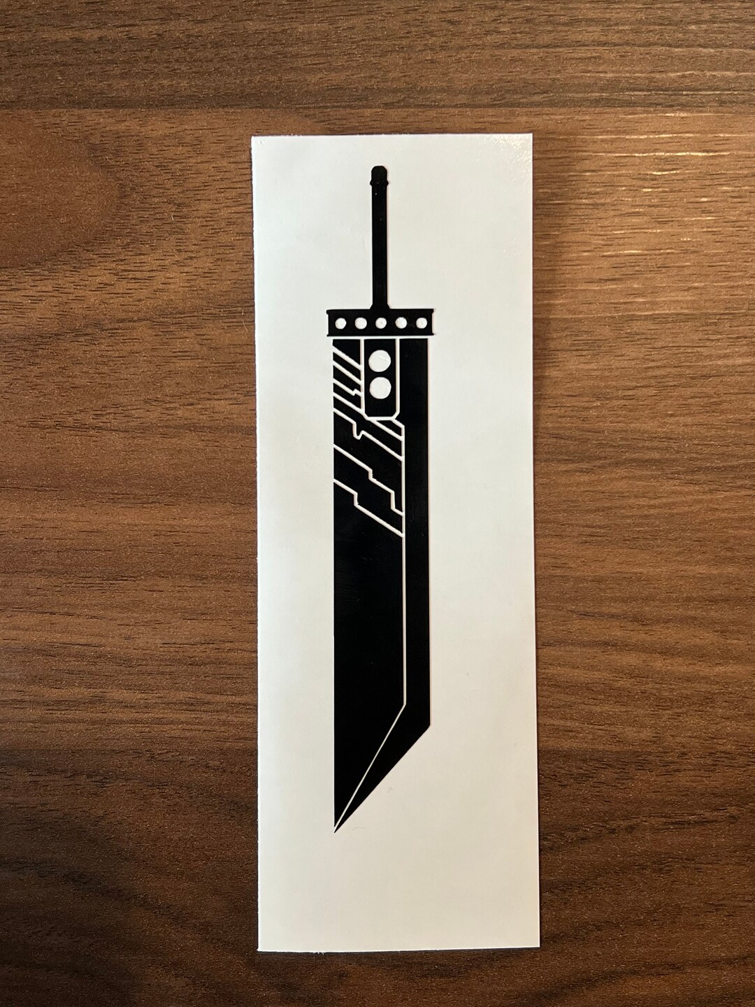 Final Fantasy 7 - Cloud Strife’s Buster Sword, Vinyl Decal - Etsy