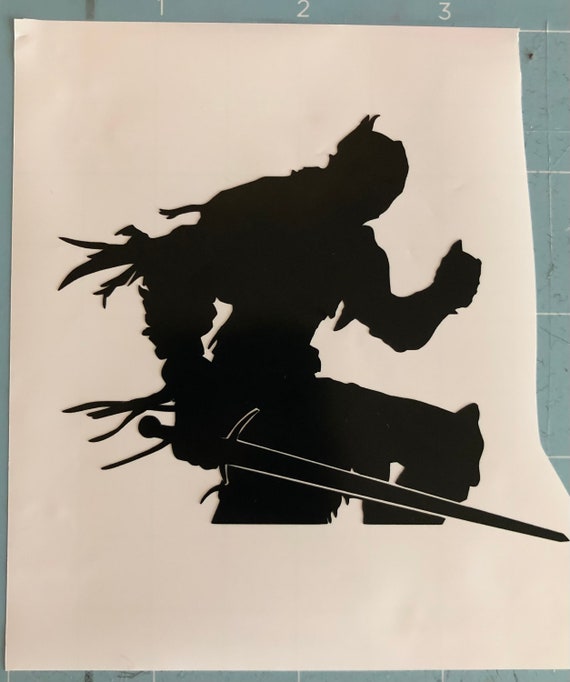 Dark Souls DS3 Ashen One Protagonist Vinyl Decal - Etsy