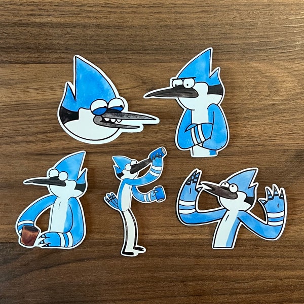 Regular Show Decals - Etsy