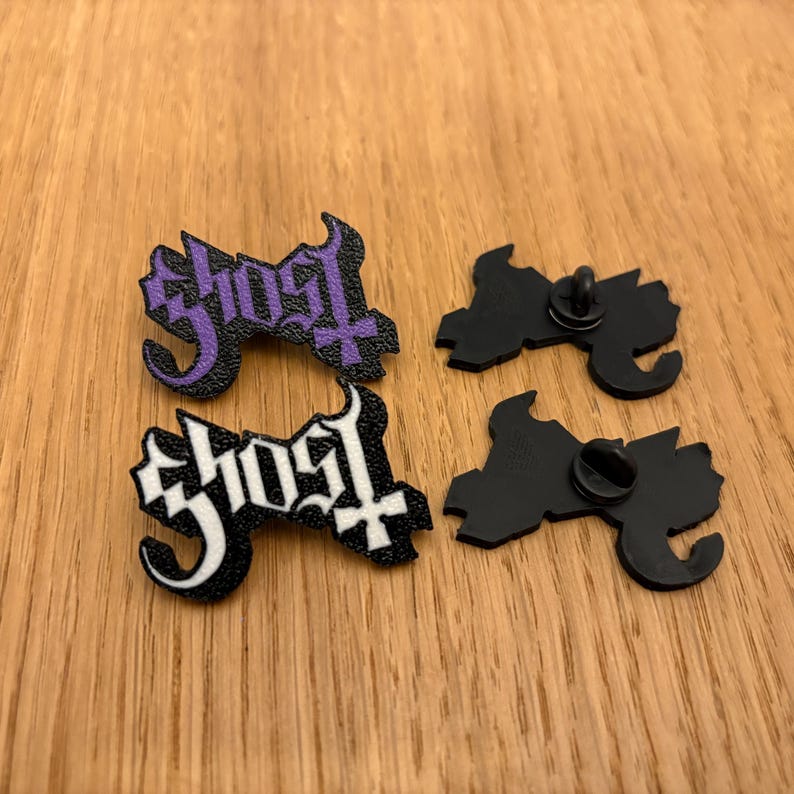 GHOST Band Logo Pin - Etsy