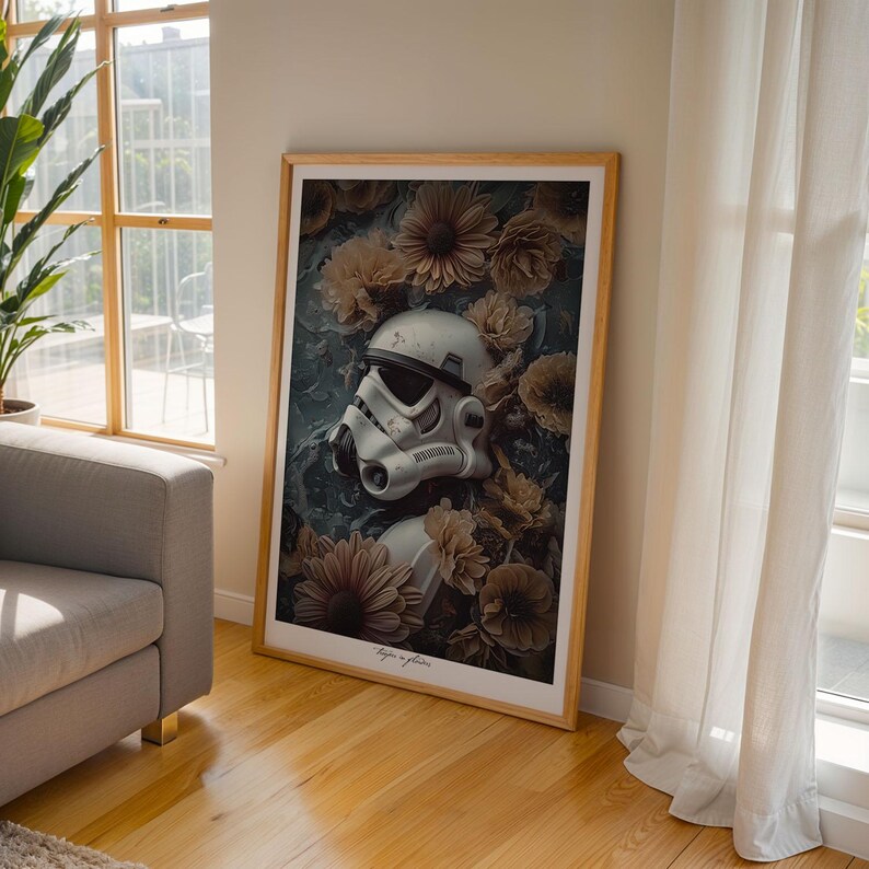 Stormtrooper Poster, Starwars Poster, Stormtrooper Helmet, Starwars ...