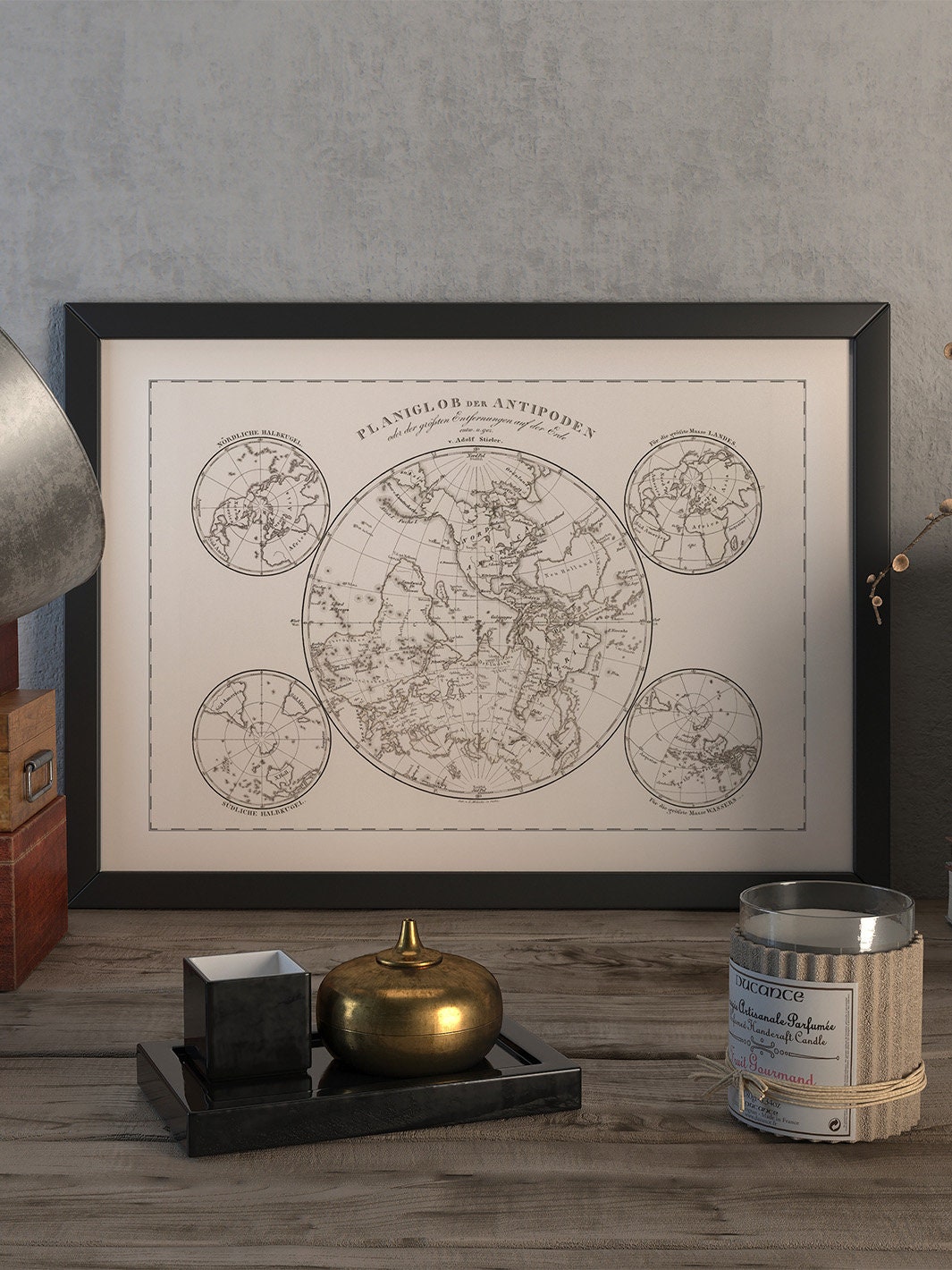 Map of the World | World Map |north Southern Poles | All Parts of the ...