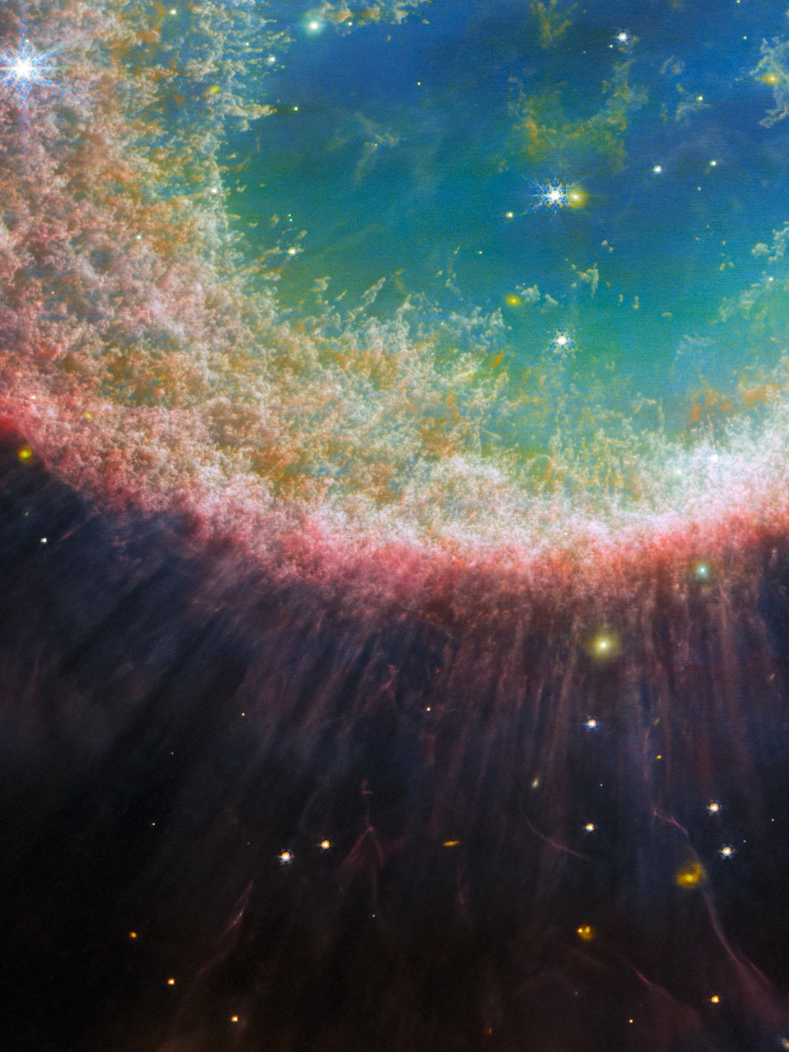 Ring Nebula | M57 and NGC 6720, Nircam Image, James Webb Space ...
