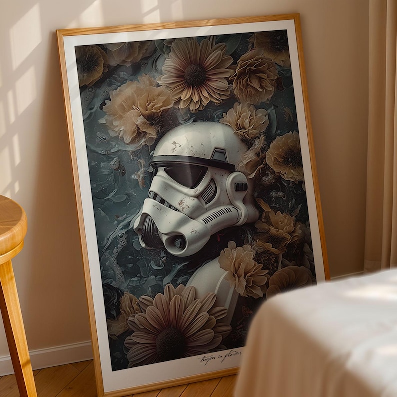 Stormtrooper Poster, Starwars Poster, Stormtrooper Helmet, Starwars ...