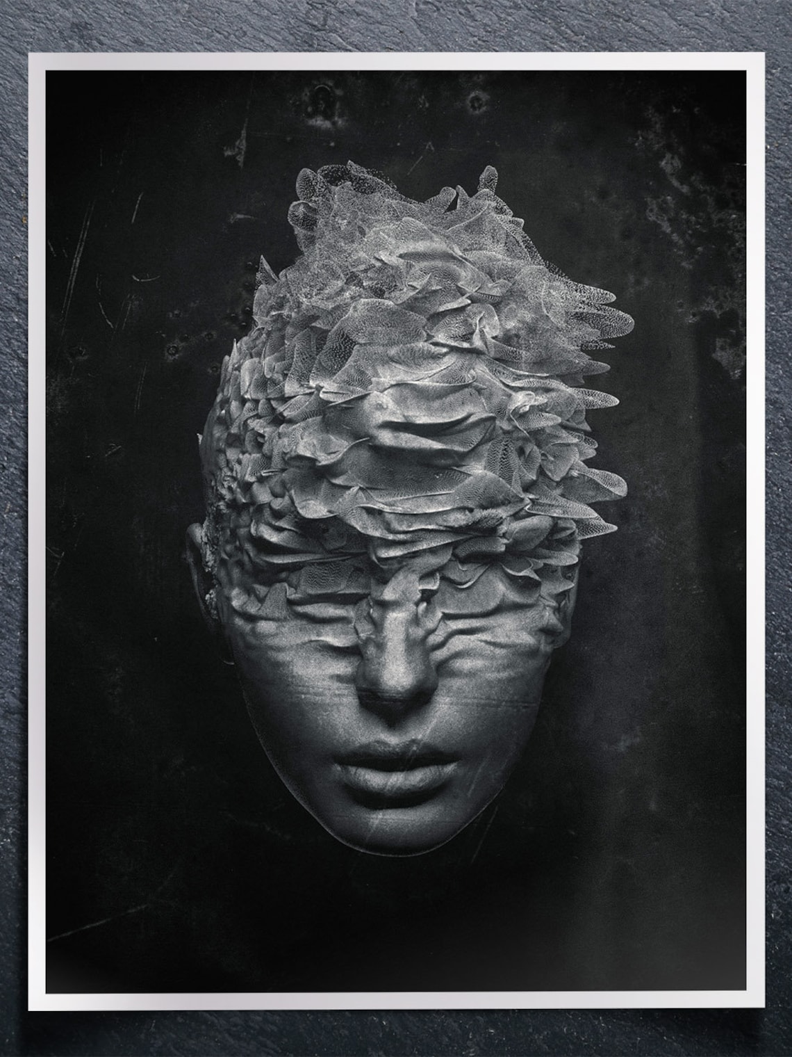 DISSOLVED GIRL Abstract Art - Etsy