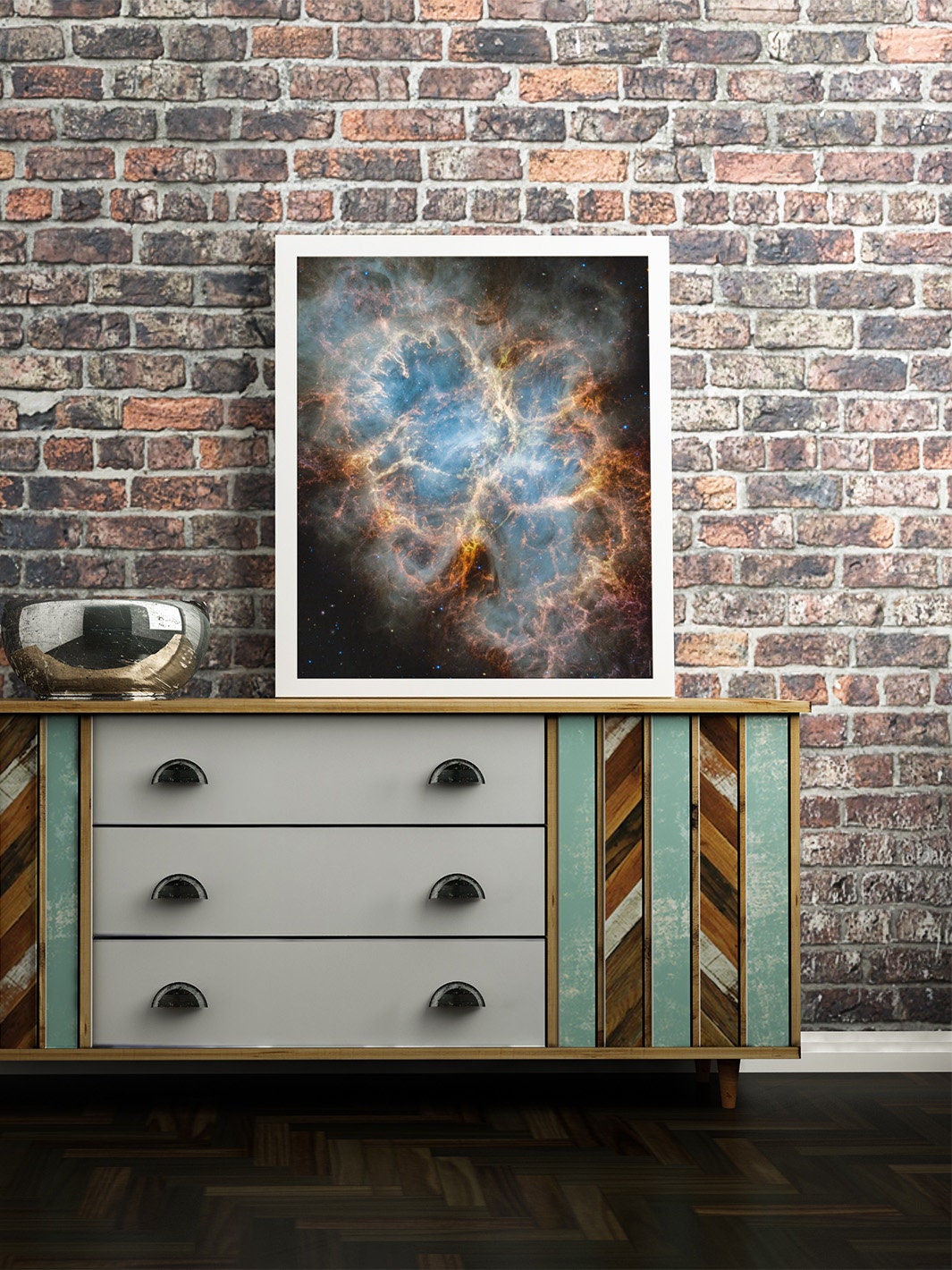 Crab Nebula Nebula, Star Forming Region, Nircam and MIRI Composite ...