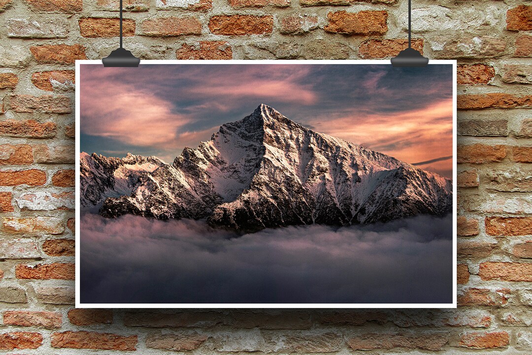 Krivan Mountain Slovakia, Tatra National Park Art Wall, Tatry ...