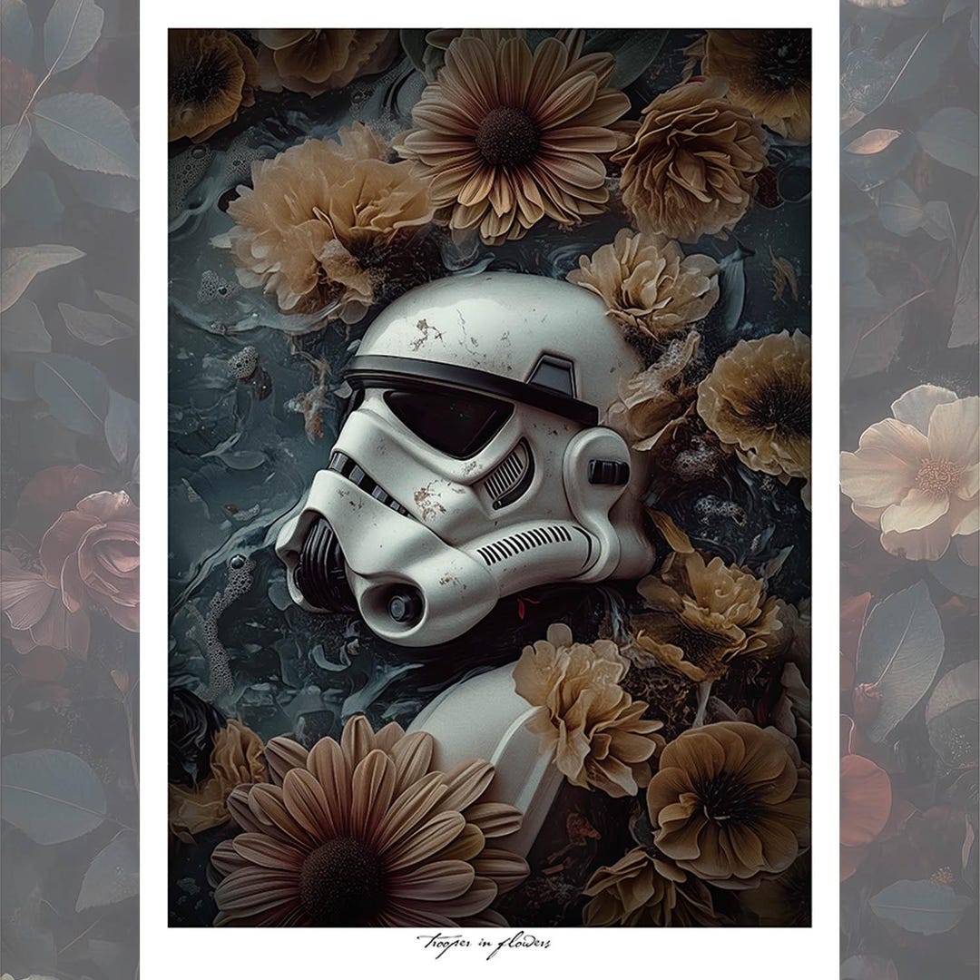 Stormtrooper Poster, Starwars Poster, Stormtrooper Helmet, Starwars ...
