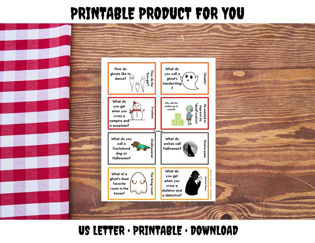 Printable Halloween Lunch Box Notes Lunch Box Notes for Kids, Lunchbox ...