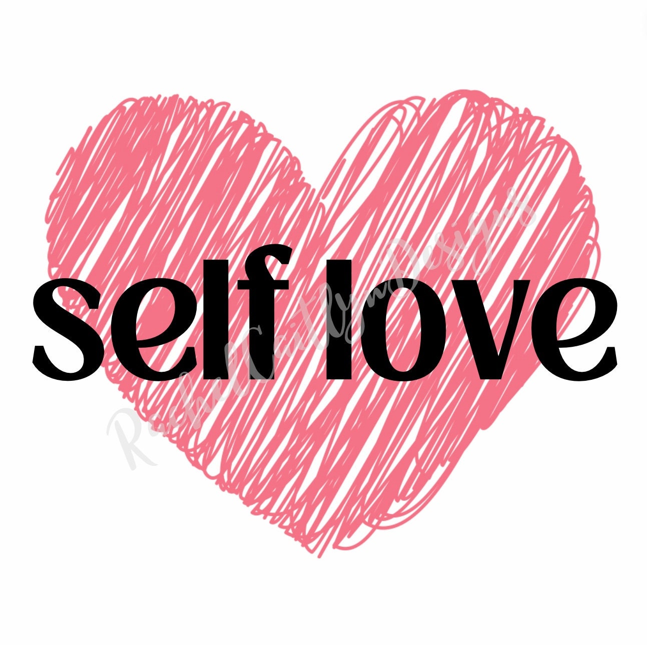 Mental Health PNG, Self Love PNG, Heart PNG, Love Png, Valentines Png ...