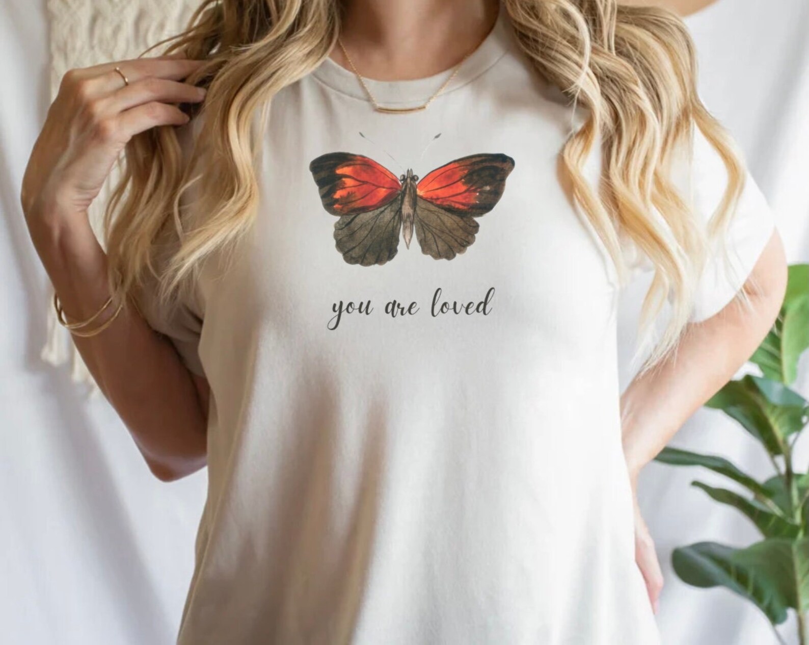 Butterfly PNG, Mental Health PNG, Inspirational PNG, You Are Loved Png ...