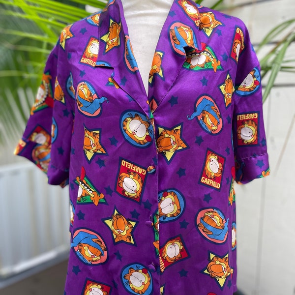 Garfield Pajamas - Etsy