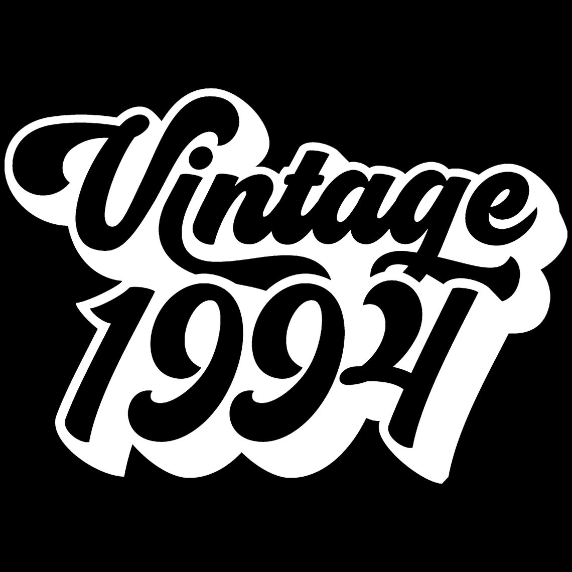 Vintage 1994, 90’s Baby Birthday Svg - Etsy