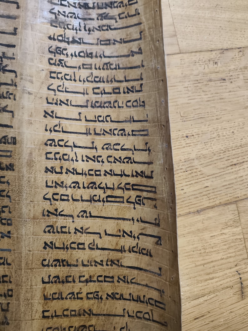 Ancient Hebrew Manuscript on Animal Skin: Rare Relic of Judaic Heritage ...