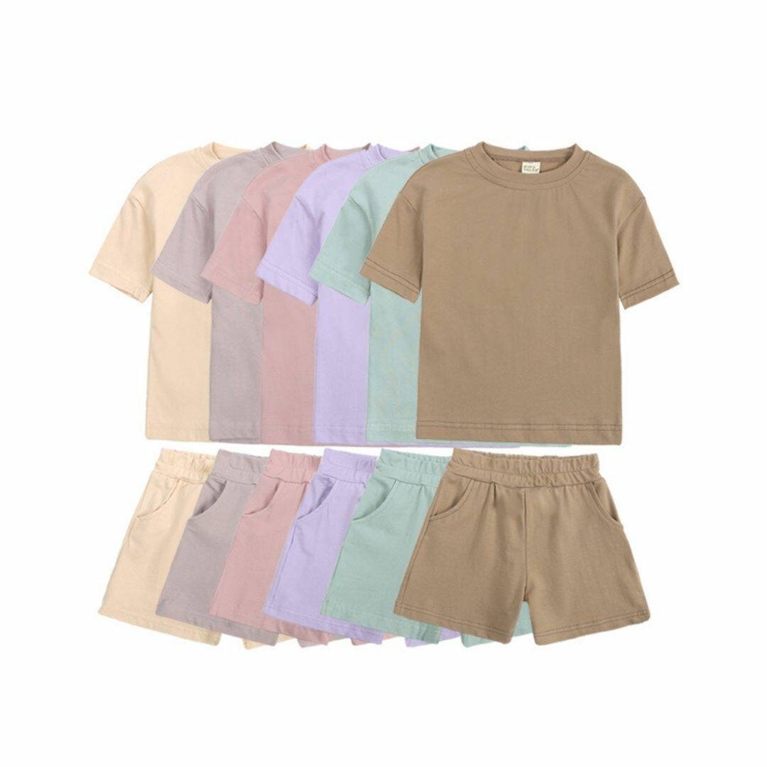 Children's Personalised Short and Tee Set | Kids Two Peice | Shorts ...