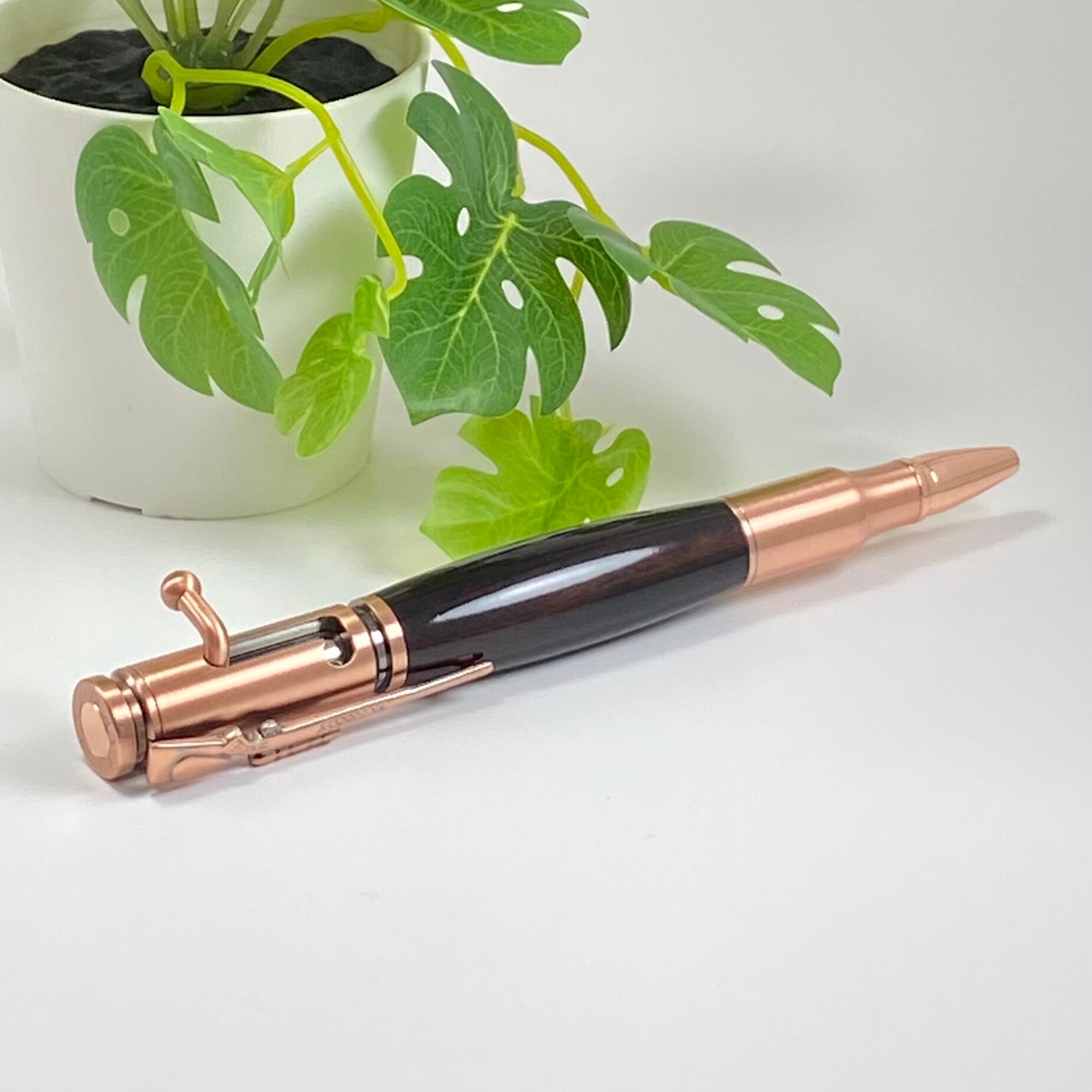 Custom Turned 30 Caliber Bolt Action Bullet Pen/pencil & Rifle - Etsy