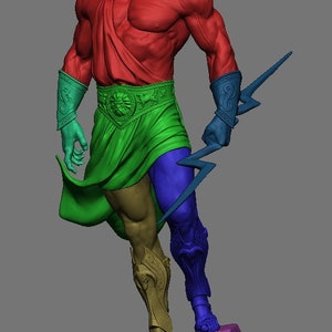 Zeus Resin Print - Etsy