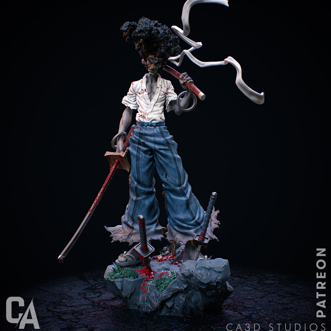 Afro Samurai - Etsy