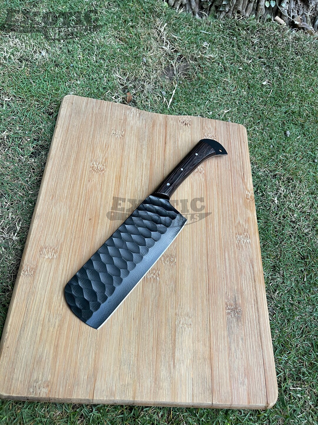 Cleaver | Handmade D2 Cleaver | Nakiri | Kitchen Knife | Christmas Gift ...