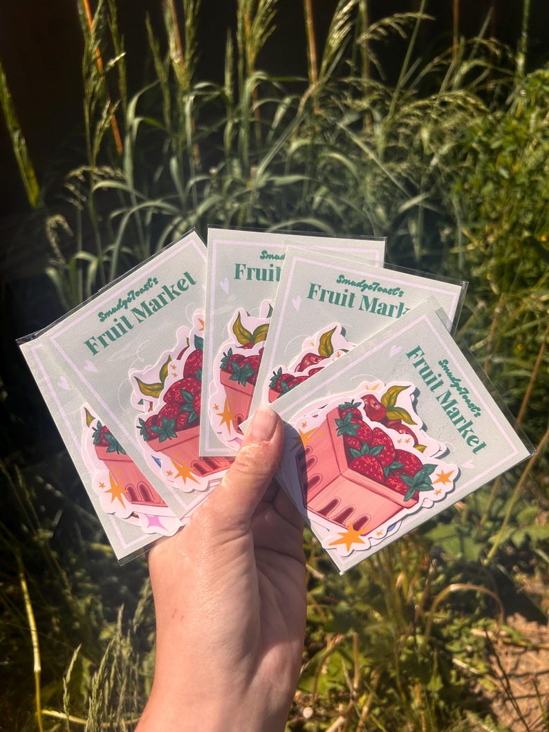 Fruit Market ~sticker Pack - Etsy