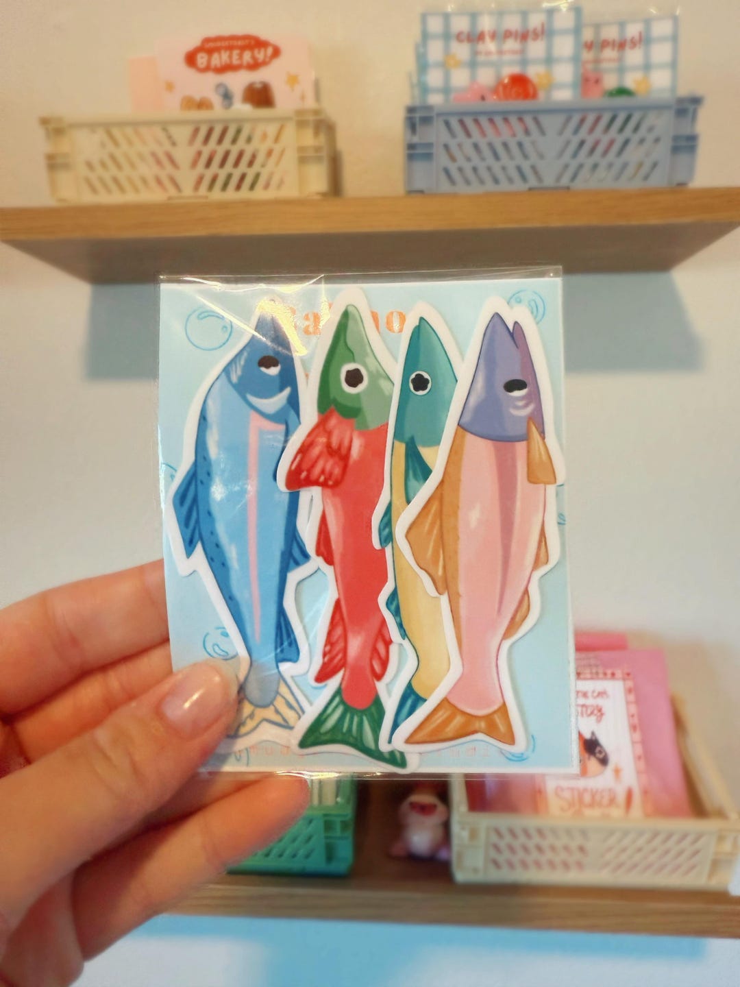 Salmon~ Sticker Pack Fisherman Core Collection - Etsy
