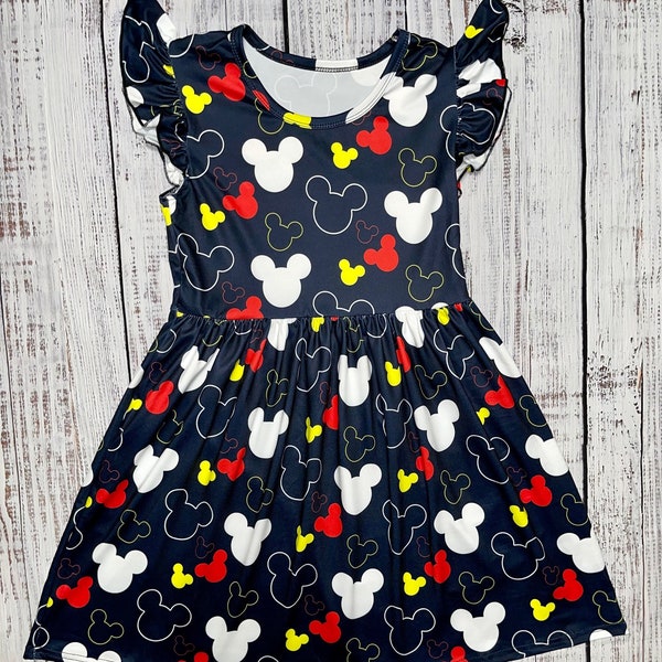 Mickey Mouse Dress Women - Etsy