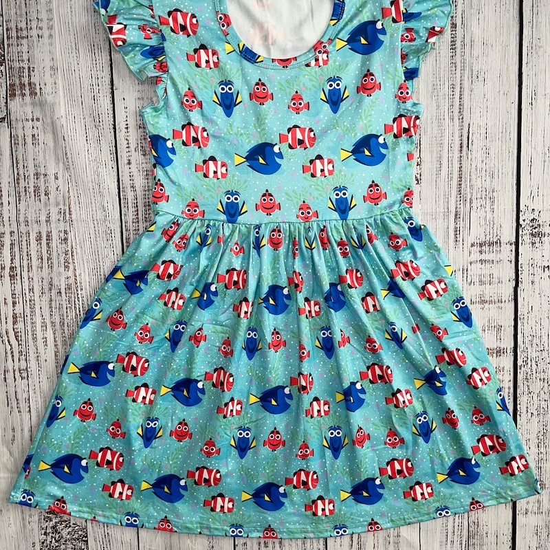 Nemo Toddler Girl Dress - Etsy