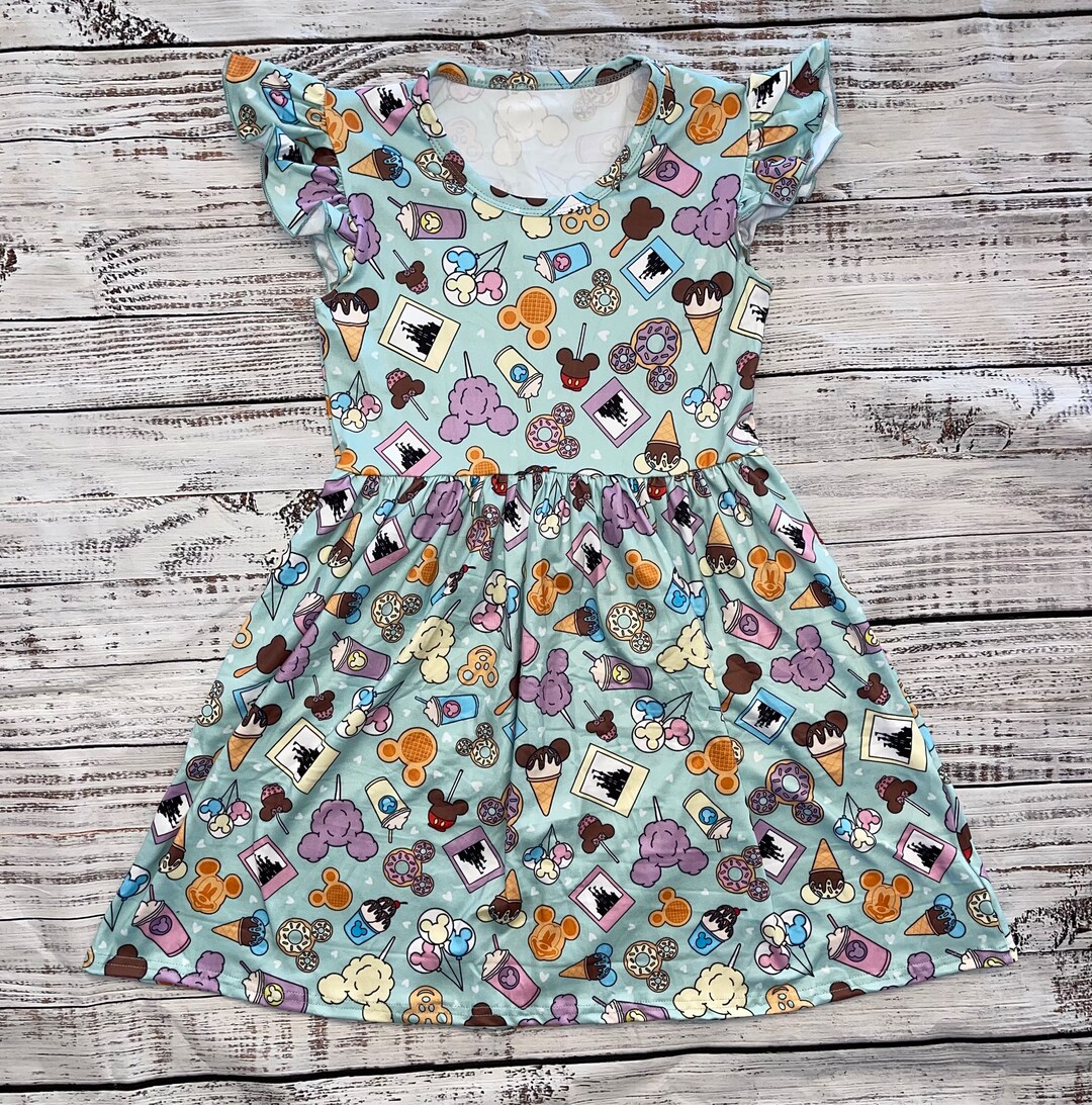 Theme Park Snacks Dress - Etsy