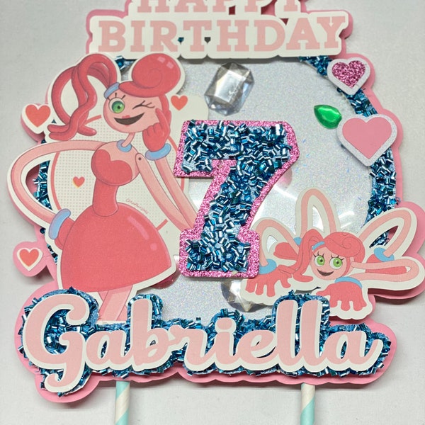 Poppy Playtime Birthday Cake - Etsy