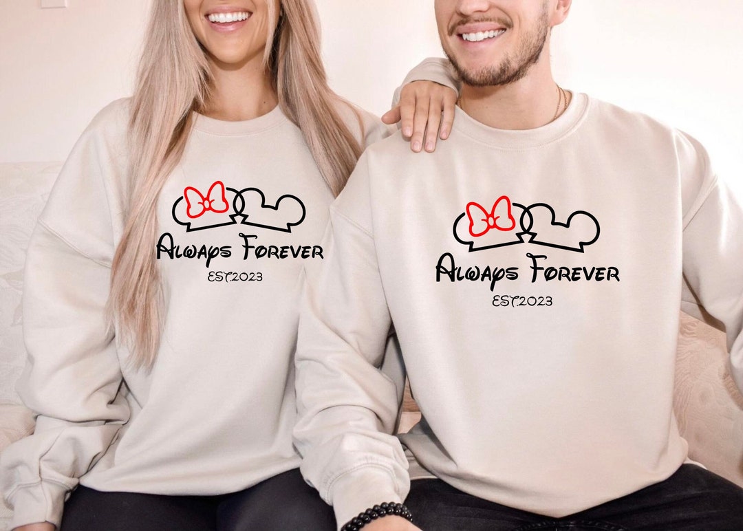 Always Forever Shirt/ Mr and Mrs Disney Shirt/ Disney Mooners Shirt ...