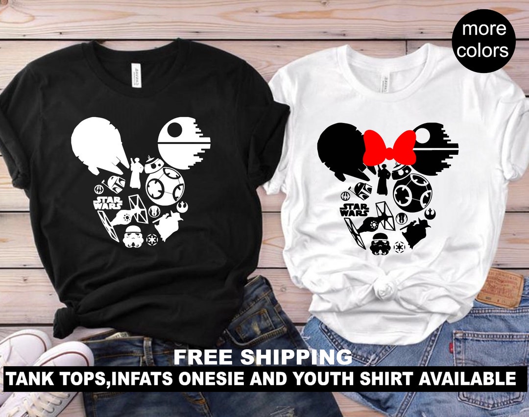 Star Wars Couples Gift/disney Star Wars Couple Shirt/i Love You I Know ...
