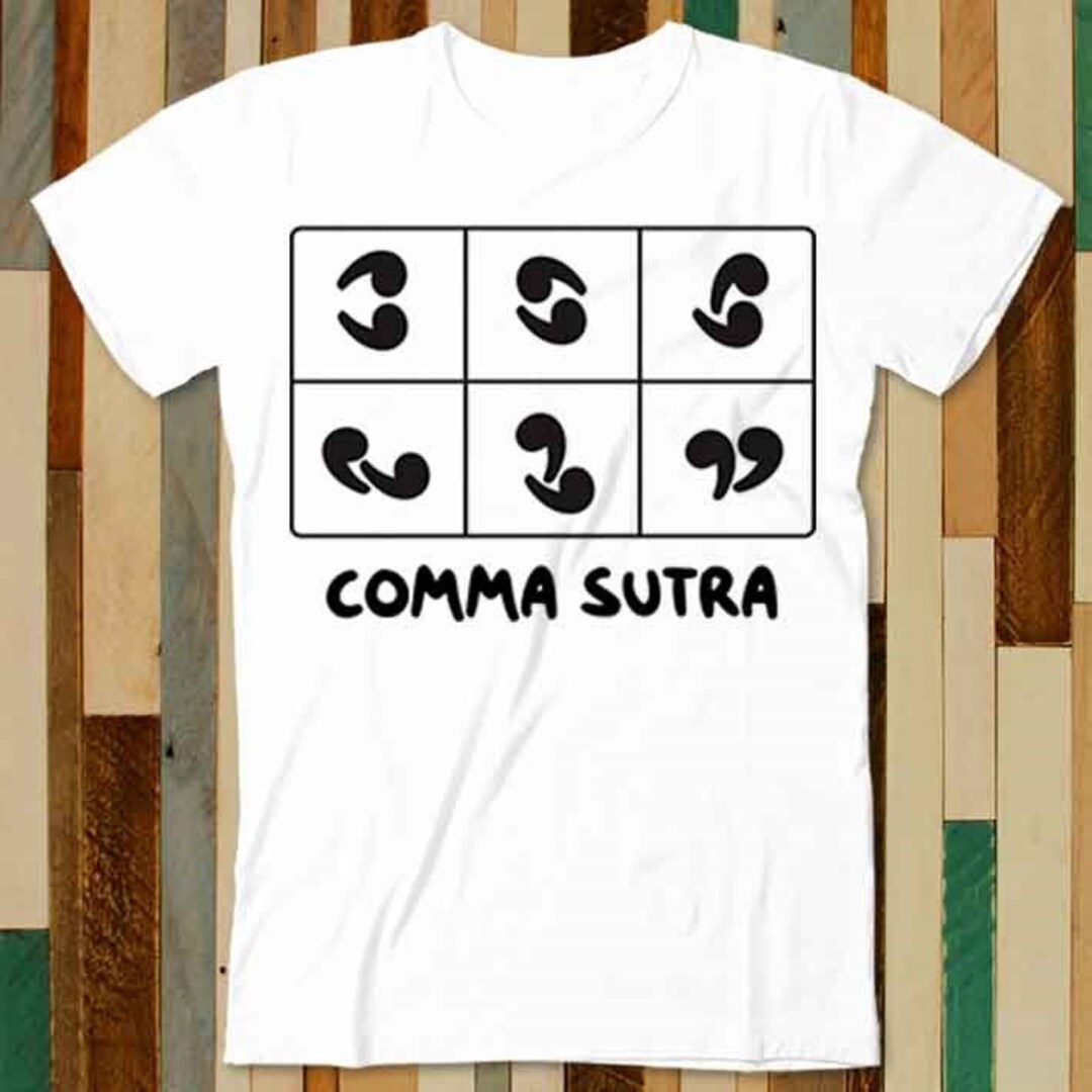 Comma Sutra Kamasutra Sex Position T Shirt Adult Unisex Men Women Retro Design Tee Vintage Top ...